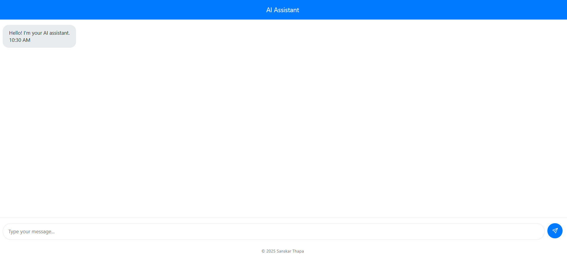 Sanskar Thapa | Backend Developer — Java & Spring Boot